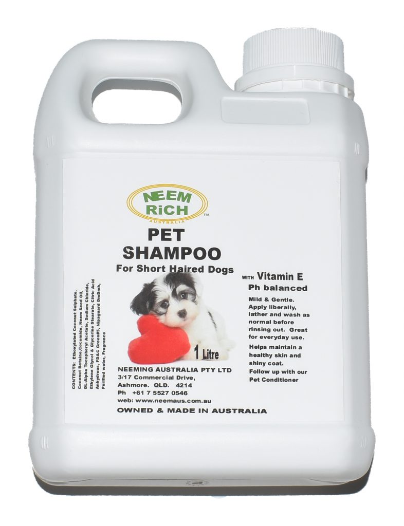 DOG & PET Shampoo 1 Litre - Neeming Australia